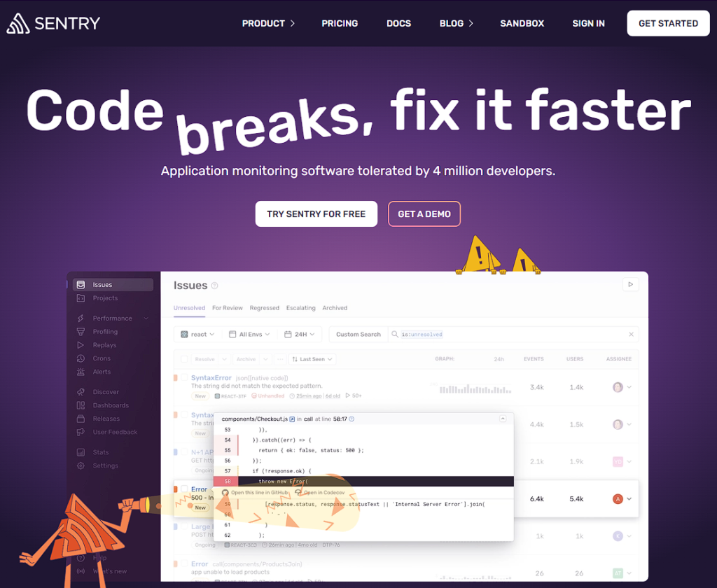 Instalar Sentry en NET Core Lacodigoteca.com